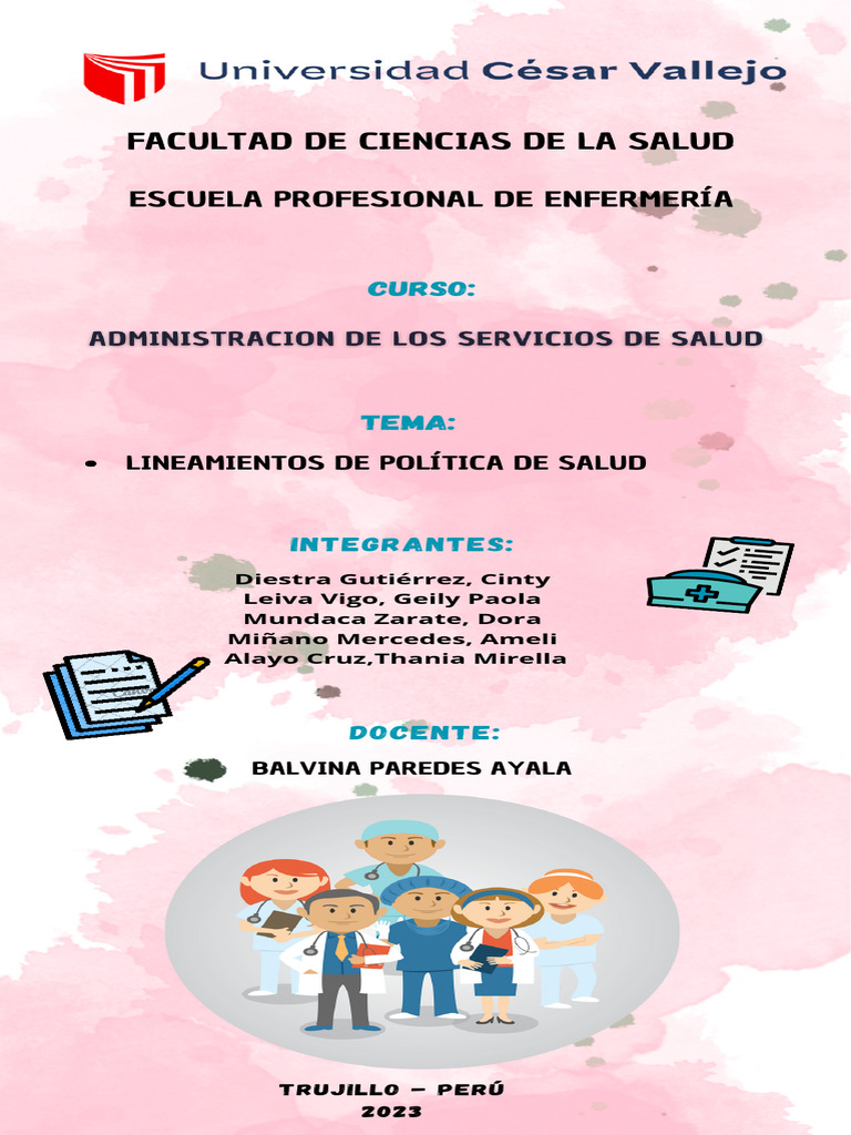 Lineamientos+en+Politicas+de+Salud+ (1).PDF | PDF | Economias
