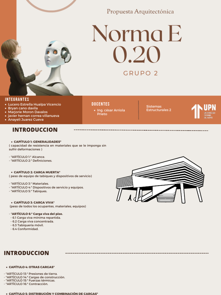 Norma E.20 | PDF | Hormigón | Herida