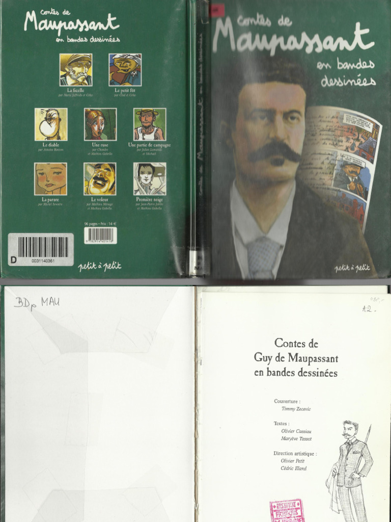 Contes de Guy de Maupassant en Bandes Dessinées by Cassiau O., Tassot M ...