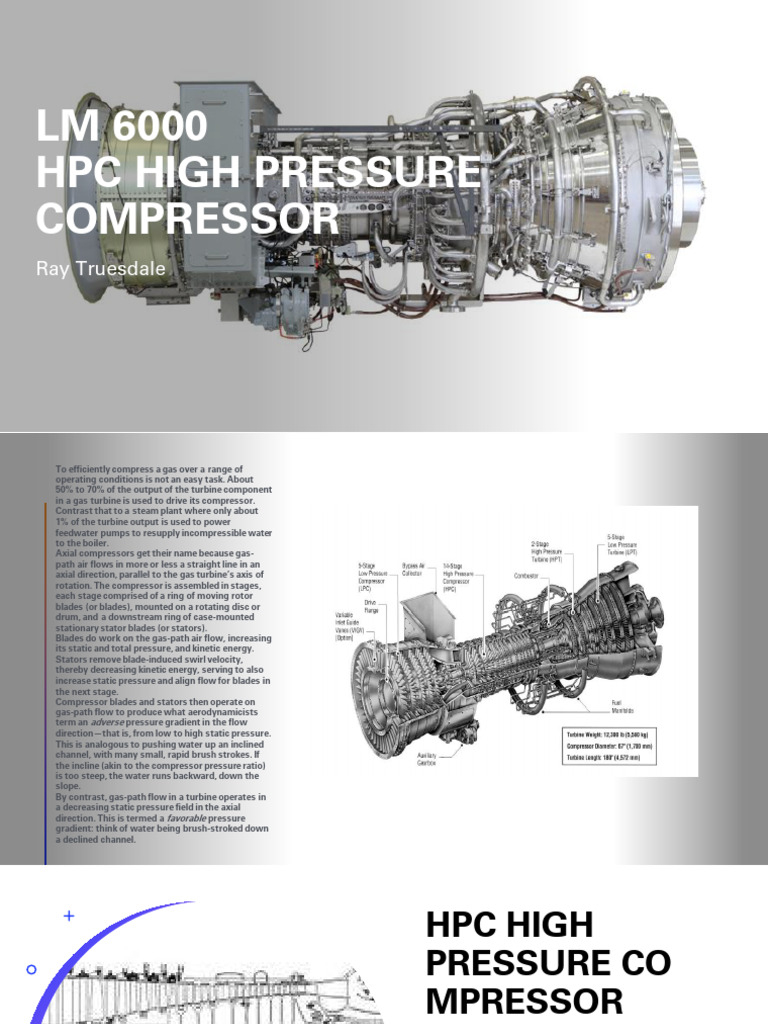 HPC High Pressure Compressor | PDF | Turbine | Manufactured Goods