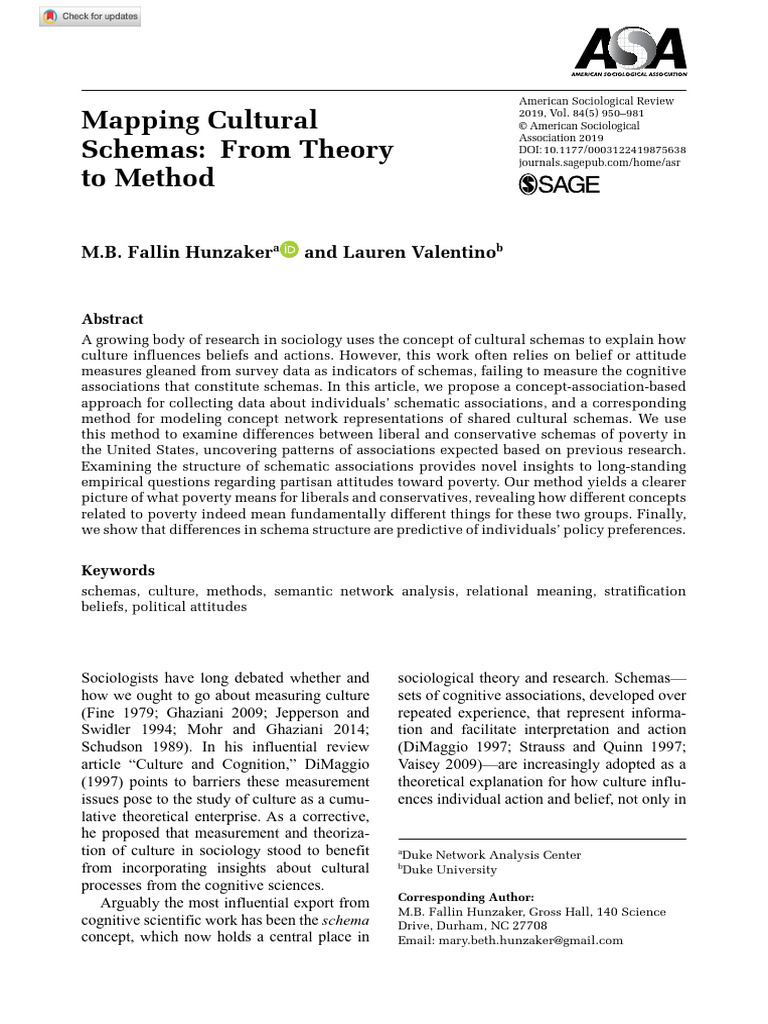 Cultural Schemas in Politics | PDF | Attitude (Psychology) | Sociology