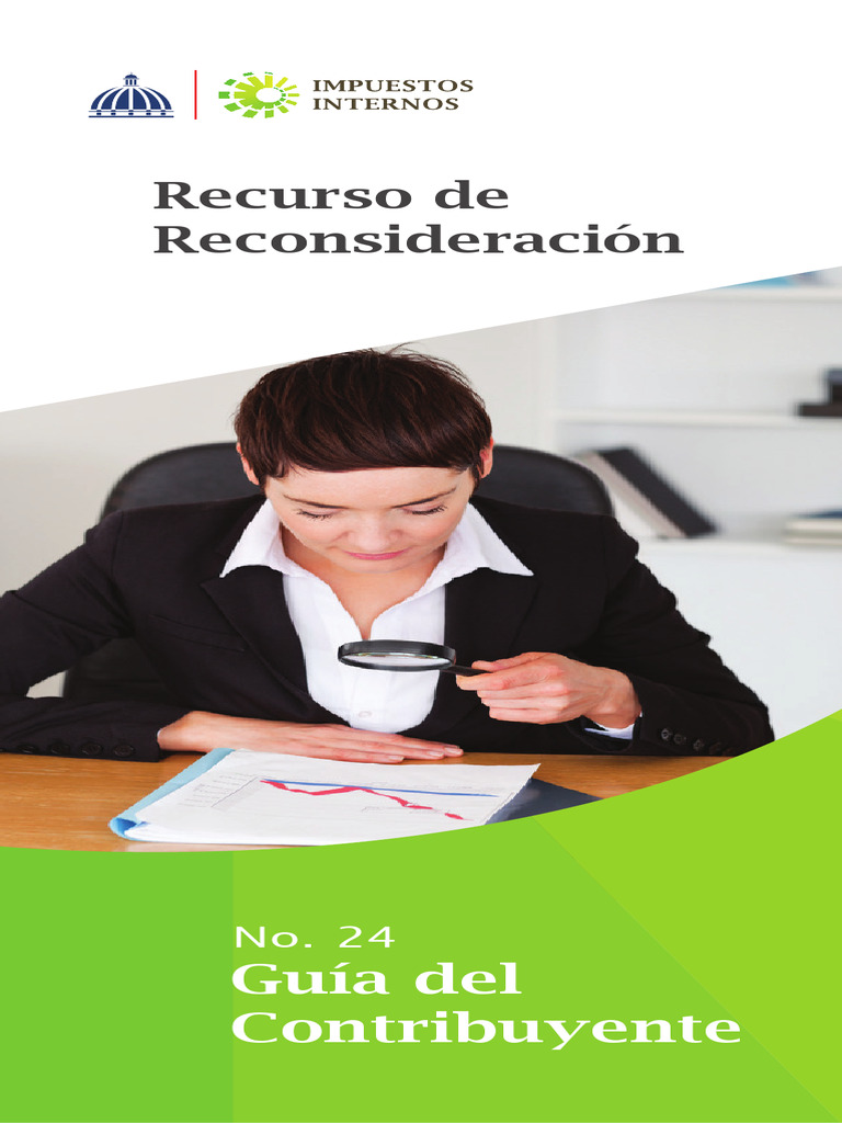5-Guia 24-Recurso de Reconsideración | PDF | Impuestos | Contribuyente