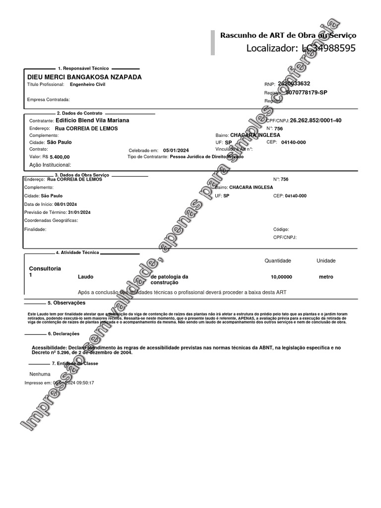 Report Art Obra Servico Rasc Basico | PDF | Acessibilidade | Justiça