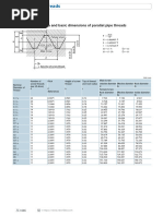 BSP - BSPT Thread Chart - British Metrics | PDF