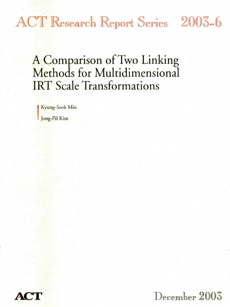 Ref Mirt-2 | PDF | Statistics | Bias Of An Estimator