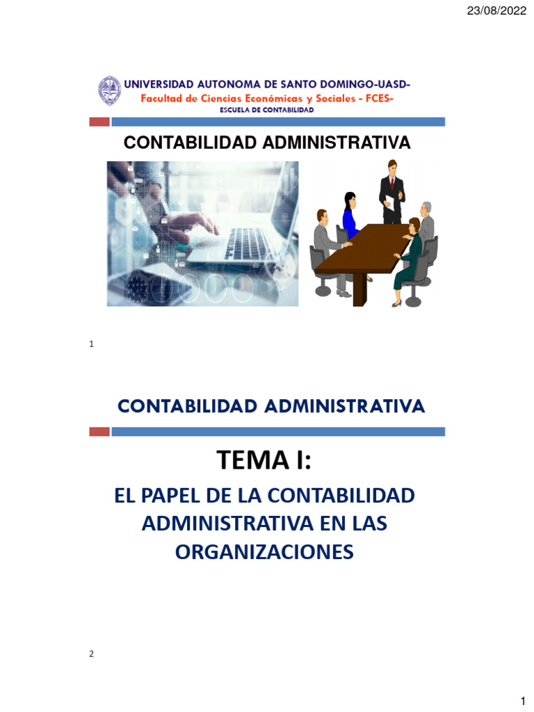 Material de Didactico Contabilidad Administrativa | PDF | Contabilidad | Business