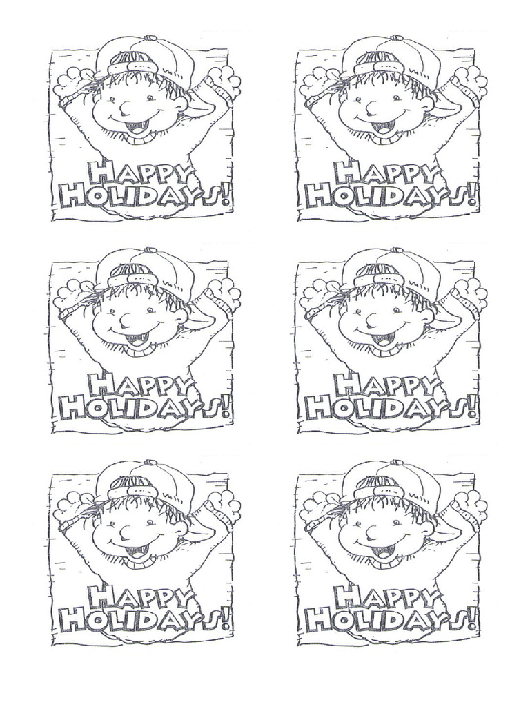 Happy Holidays Pdf 3254