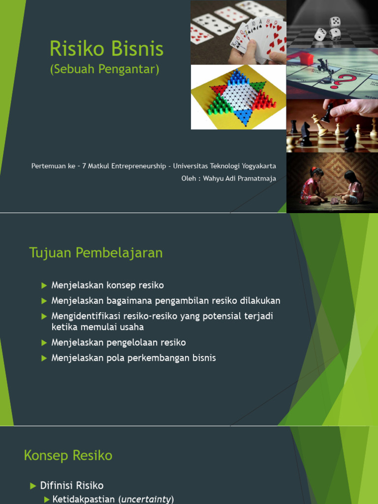 Resiko Bisnis | PDF