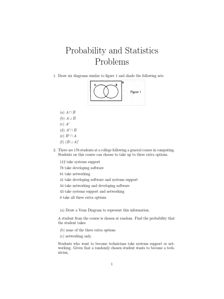 CQF P MP PS Exercises | PDF | Probability Distribution | Random Variable
