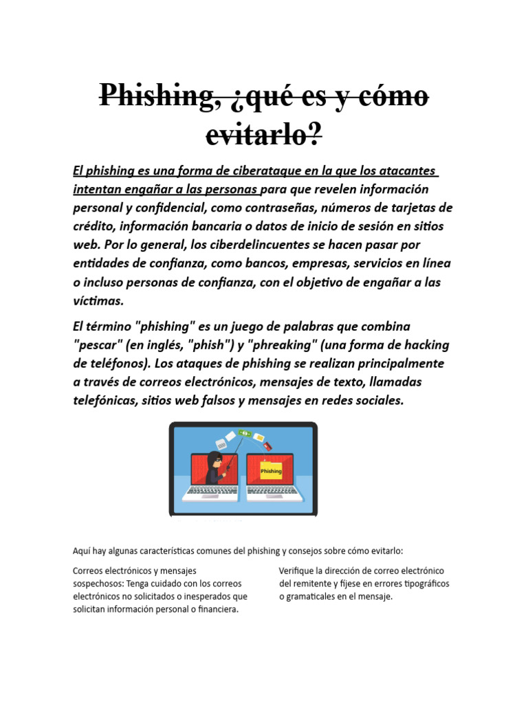 Prevención y respuesta al phishing | PDF | Suplantación de identidad | Edad de información