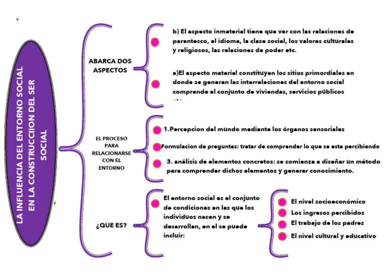 Cuadro Sinopticola Influencia Del Entorno Social en La Construcciion Del Ser Social | PDF ...
