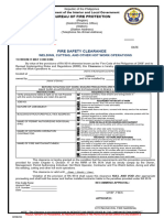 Fire Safety Clearance for Hot Work | PDF | Fires | Fire Safety