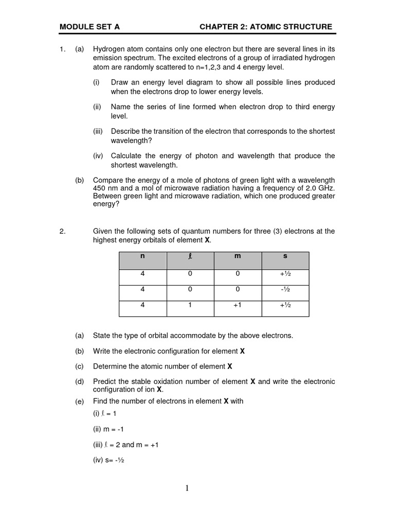 Kimia Matrik | PDF | Energy Level | Electron