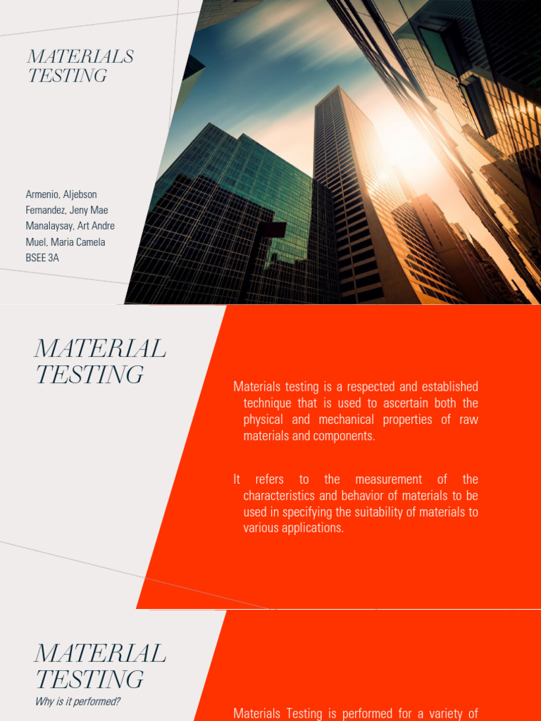 Materials Testing 1 | PDF | Thermal Expansion | Deformation (Engineering)