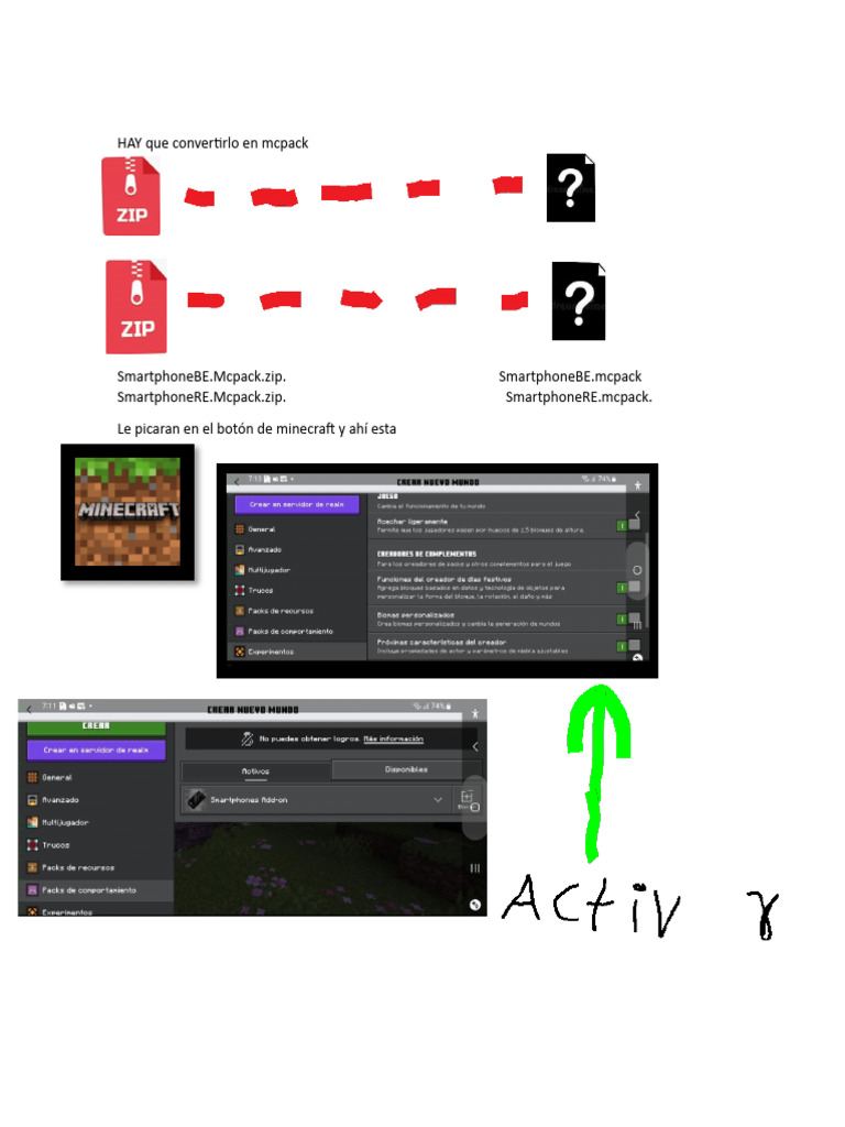 Como Intalar Mcpack | PDF