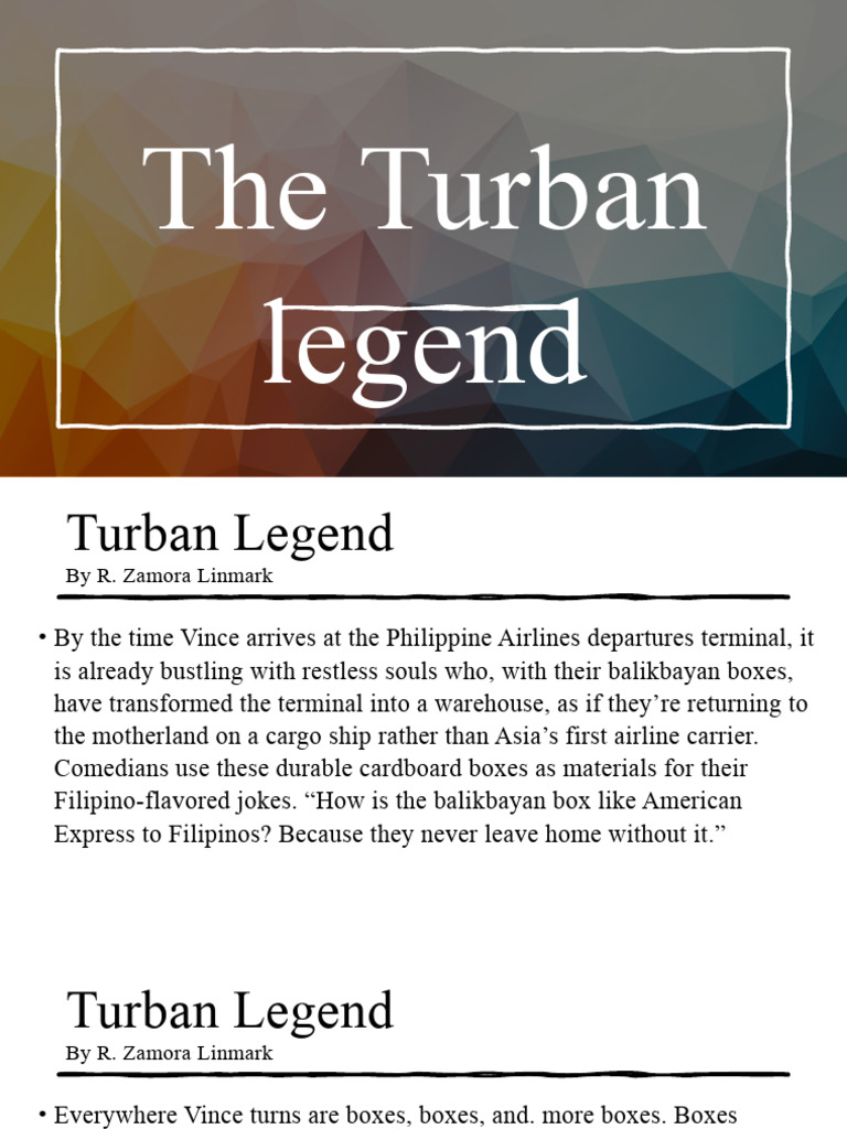 The Turban Legend | PDF
