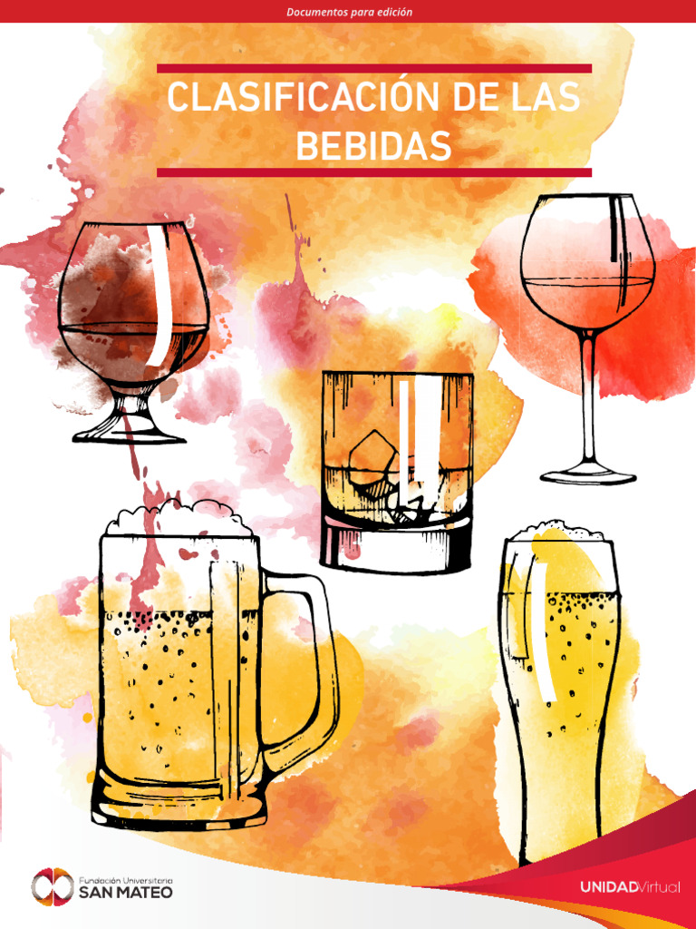 Clasificacion de Las Bebidas2 | Descargar gratis PDF | Cerveza | Bebida