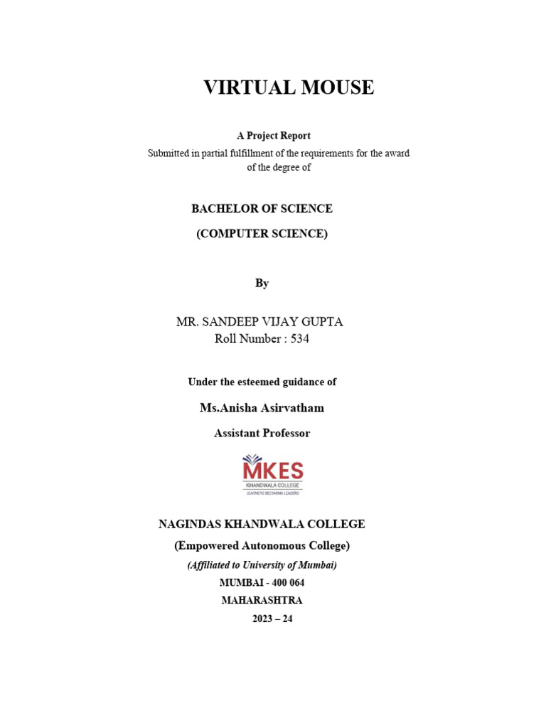 Project Documentation Sandeep | PDF | Artificial Intelligence | Intelligence (AI) & Semantics