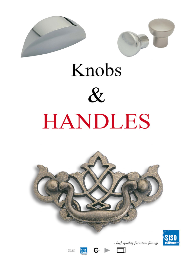Knobs and Handles | PDF | Screw | Steel