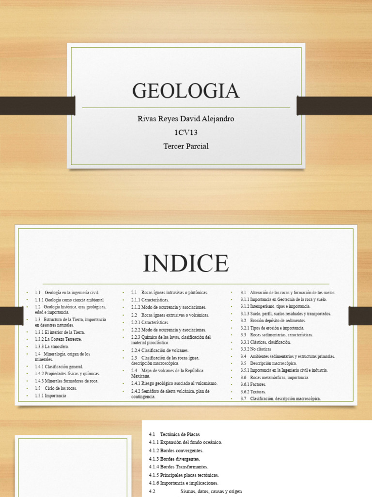 Geologia Final | PDF | Geología | Roca (geología)