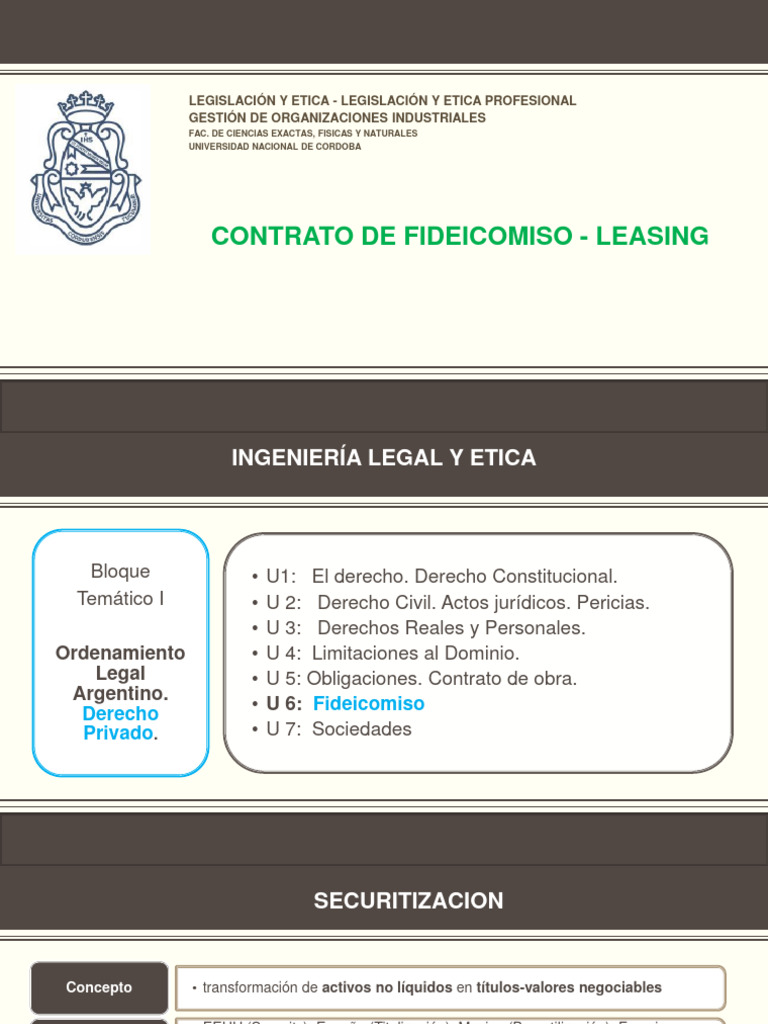 1 - Fideicomiso 2023 | PDF | Ley de fideicomiso | Derecho privado