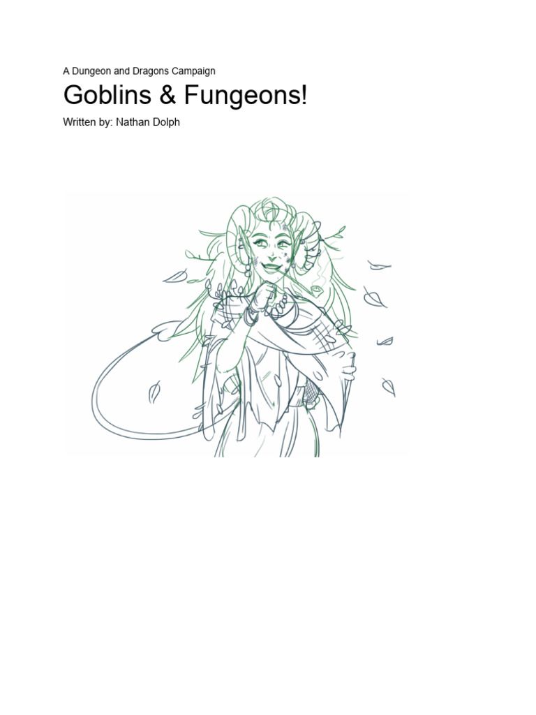 Goblins & Fungeons! | PDF | Dragon