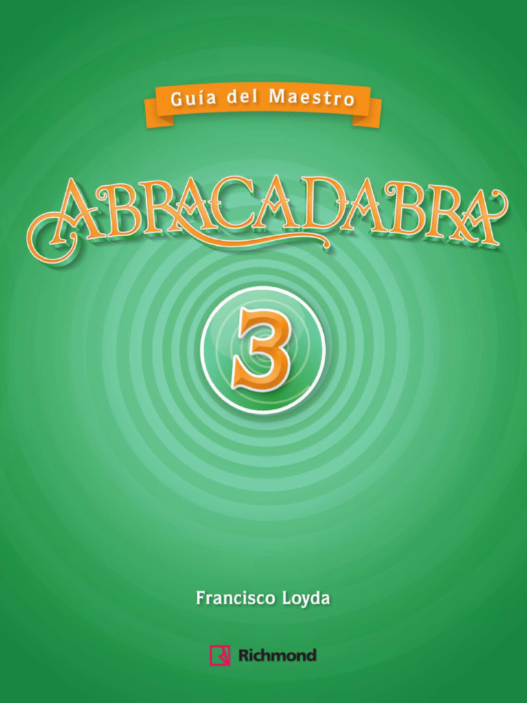 Abracadabra 3 - Teacher's Book | PDF