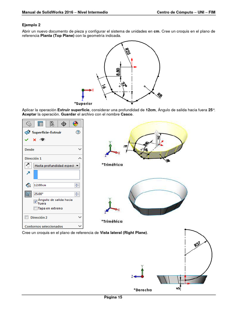 Manual SolidWorks Intermedio 15 19 | PDF
