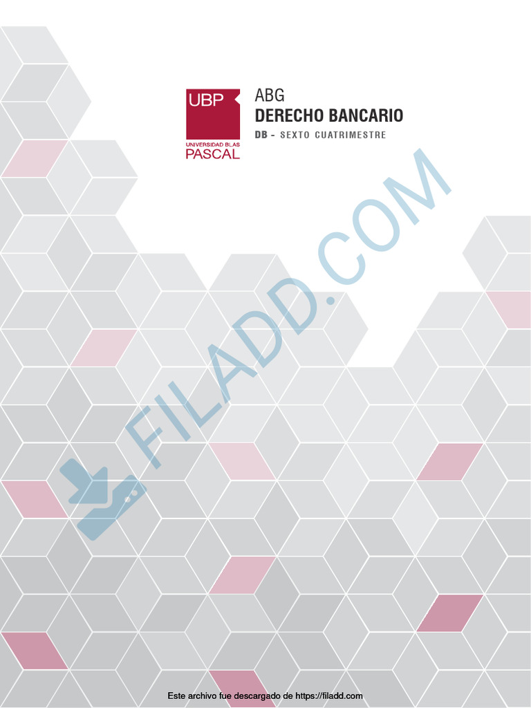 DERECHO BANCARIO | PDF | Bancos | Dinero