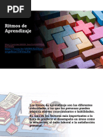 Estilos y Ritmos de Aprendizaje | PDF | Aprendizaje | Evaluación