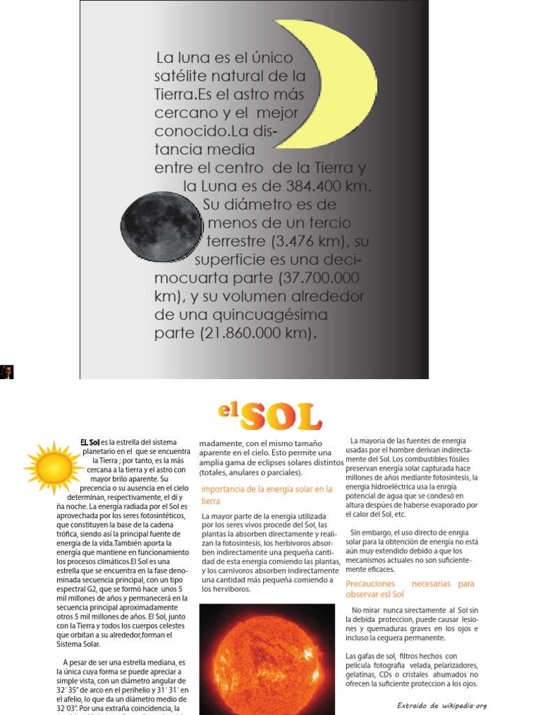 Sol y Luna Trabajo G | PDF | Dom | Tierra