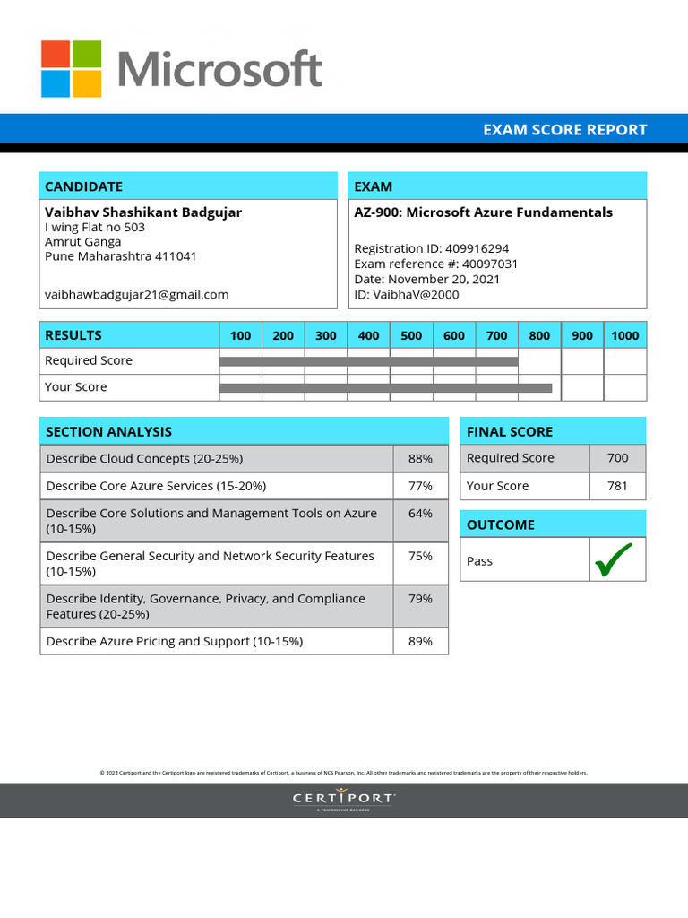 AZ900 Microsoft Azure Fundamentals | PDF | Microsoft Azure | Microsoft