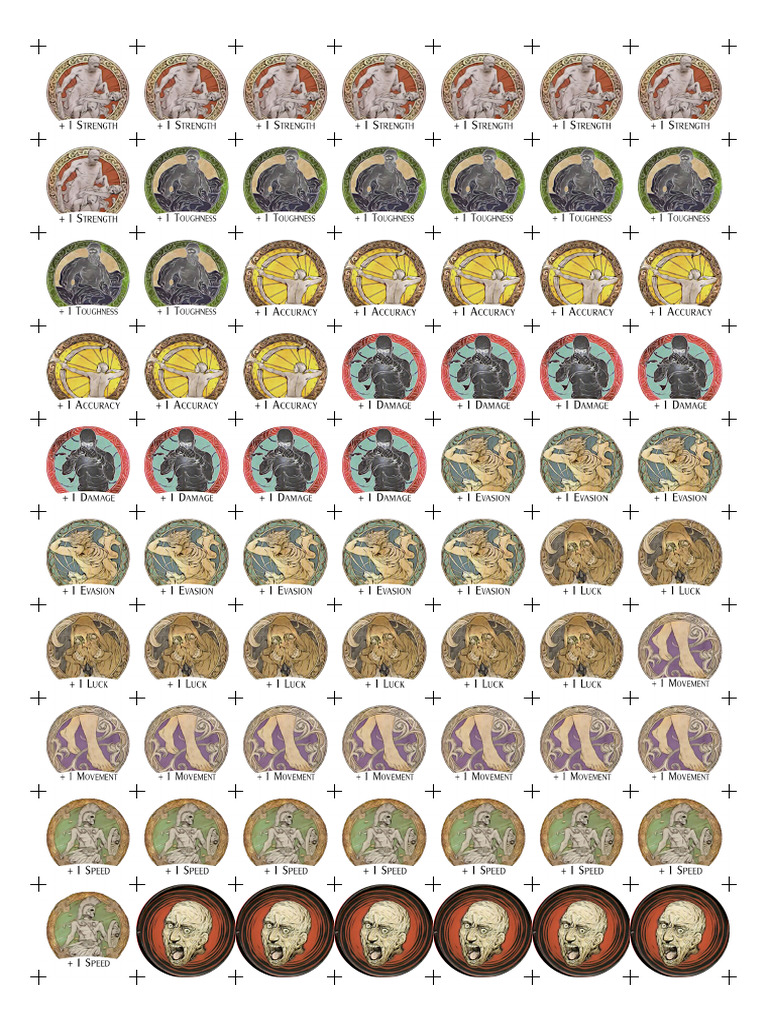 Modifier Tokens (Fronts) | PDF