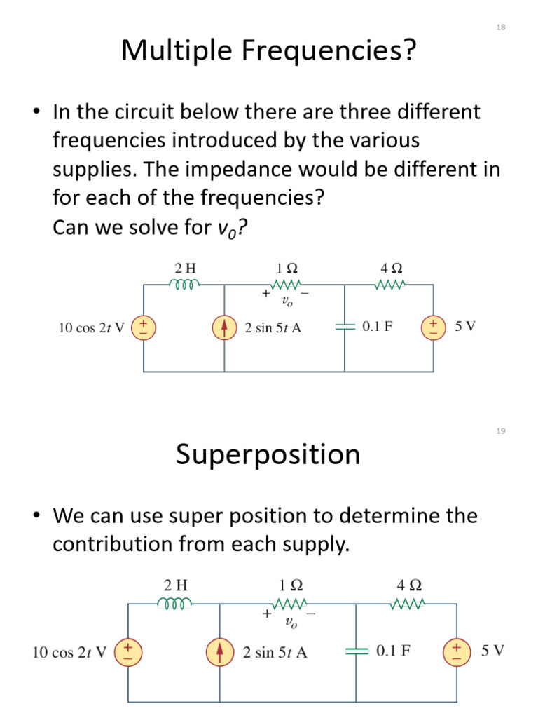 Module 7b - Sinusoidal Steady State Analysis | PDF | Electronic Engineering | Electrical Engineering