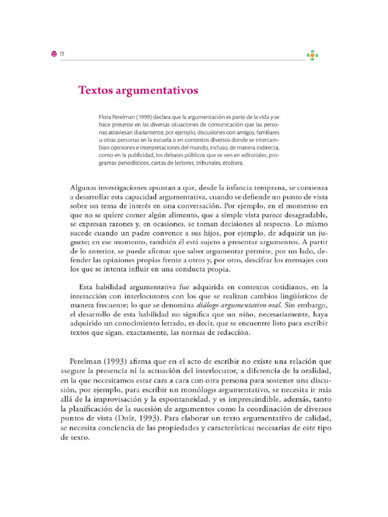 Textos Argumentativos | PDF