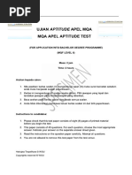 APEL(A) Level 7 Portfolio Application Form | PDF