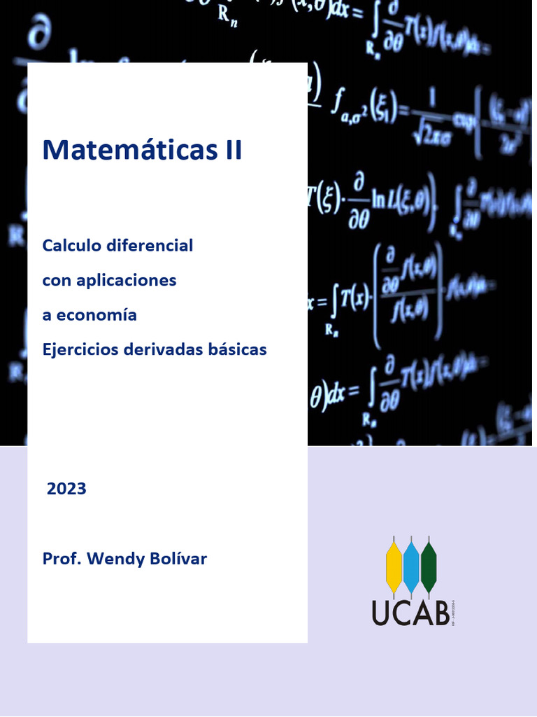 Ejercicios Derivadas Básicas | PDF | Derivado | Línea (geometría)