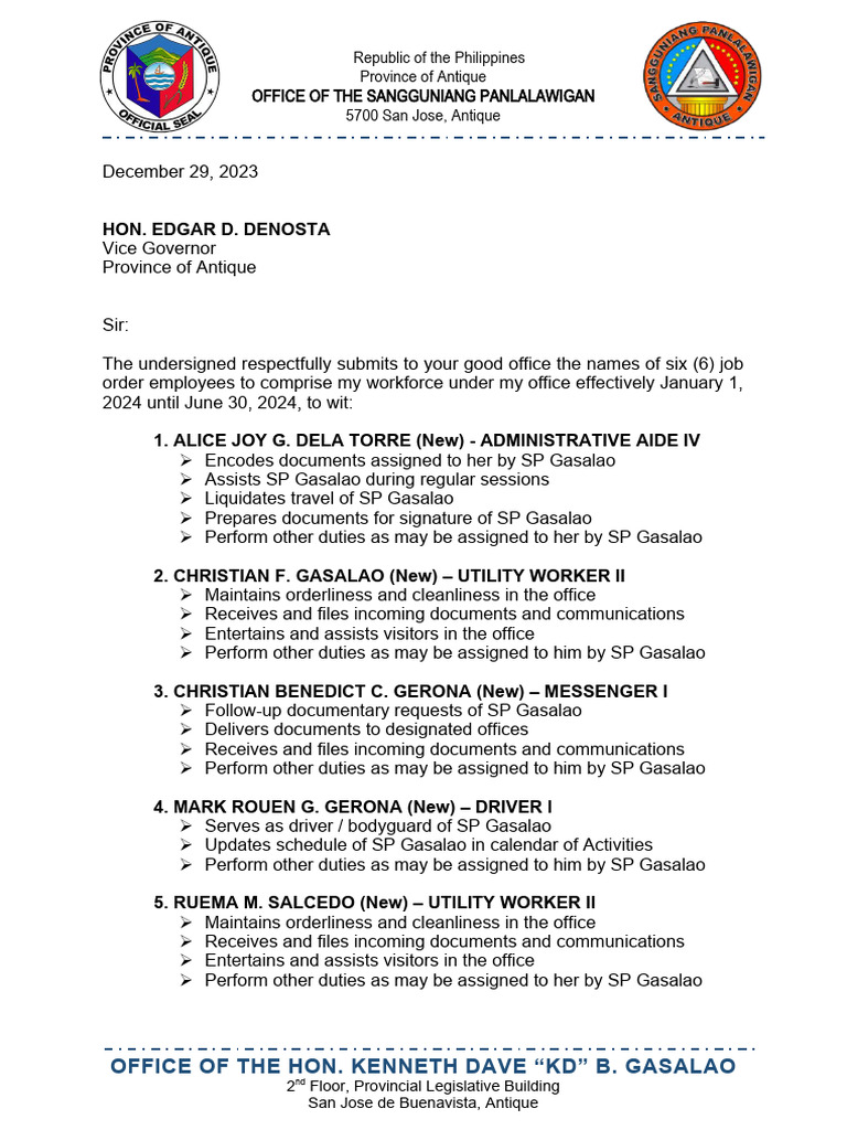 Endorsement of Cos | PDF | Government