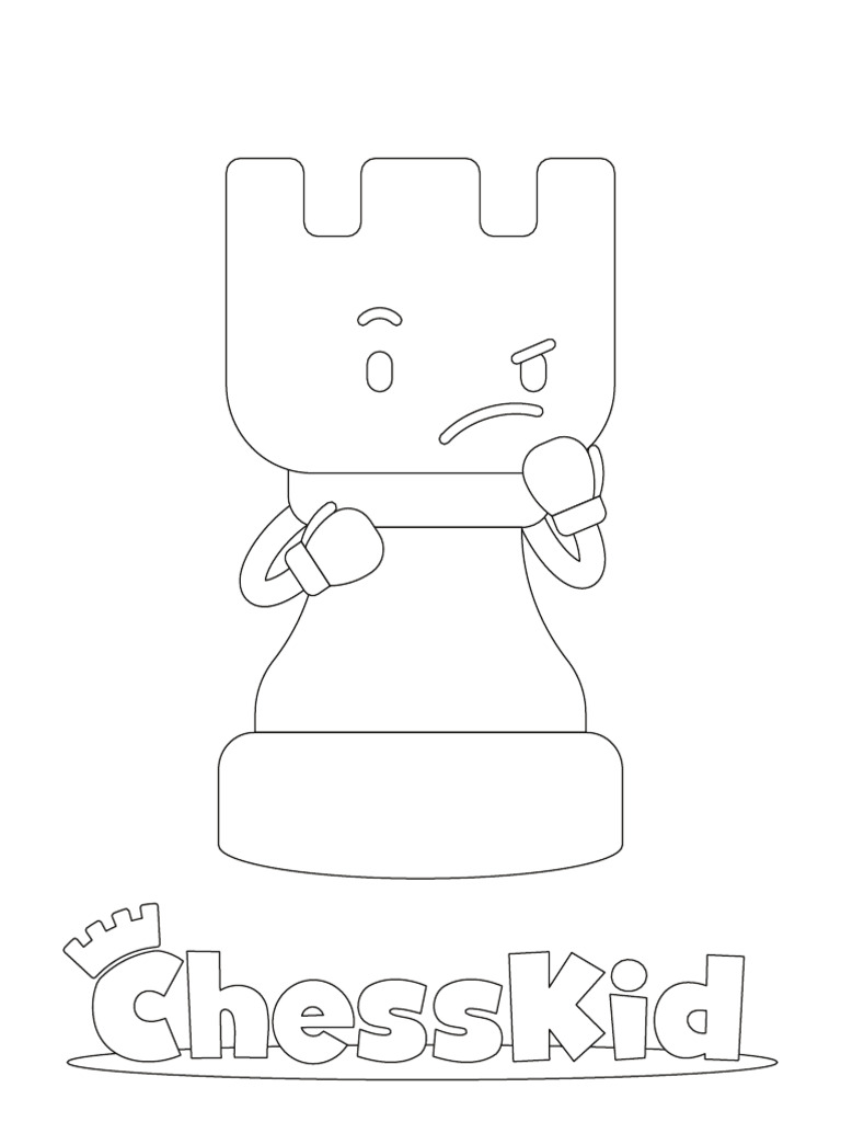 CK New Coloring Chess Pieces | PDF