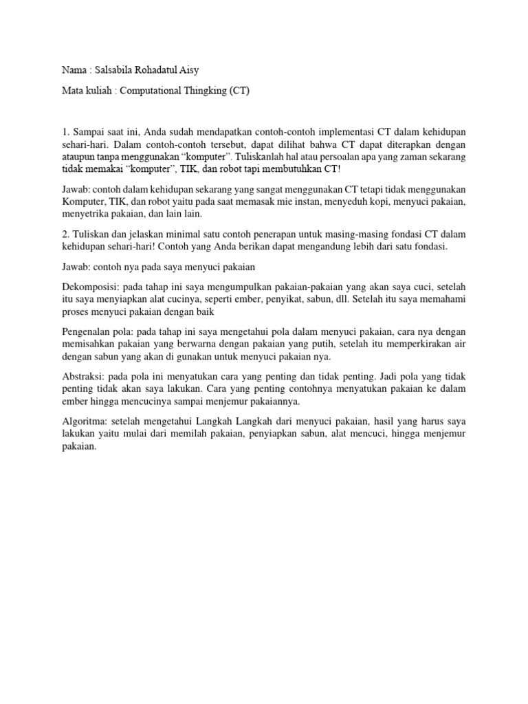 CT - Eksplorasi Konsep | PDF