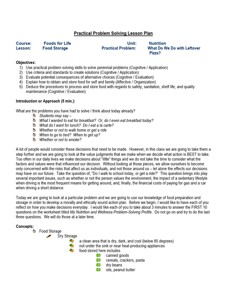 Problem Solving | PDF