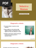 Selective Mutism Questionnaire (SMQ) | PDF | Behavioural Sciences | Psychology