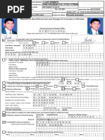 PAN Card Application Form CSF | PDF