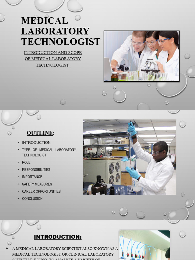 Medical Laboratory Technologist Guide | PDF | Medical Laboratory ...