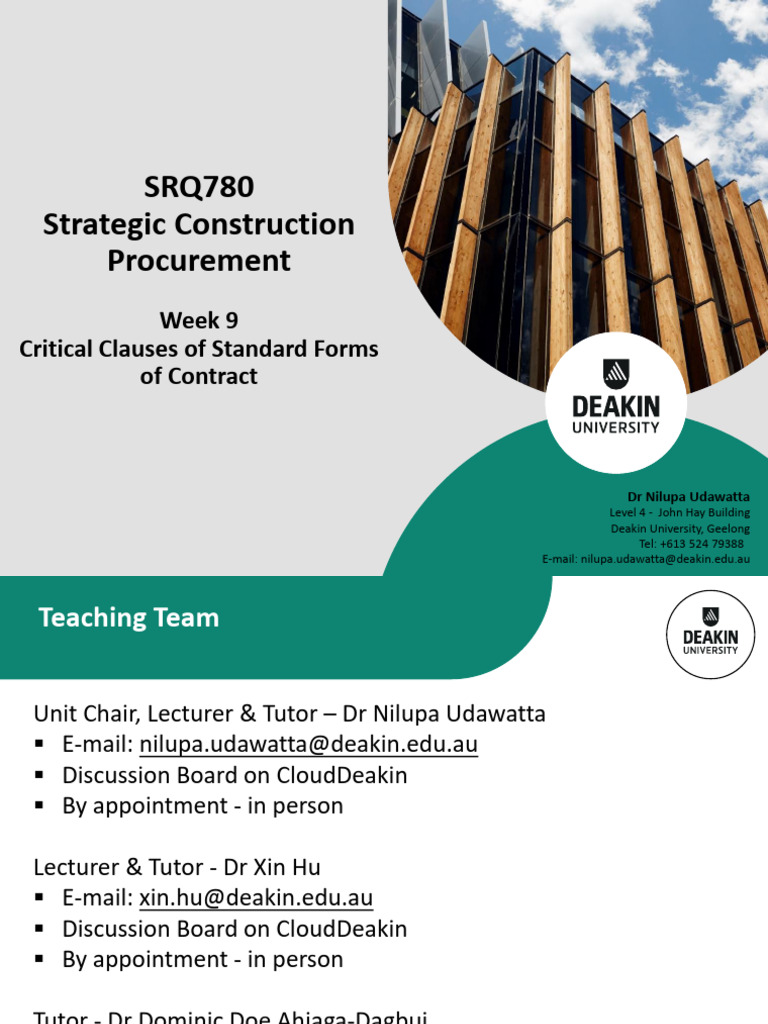 Critical Contract Clauses in Construction | PDF | Procurement | Damages