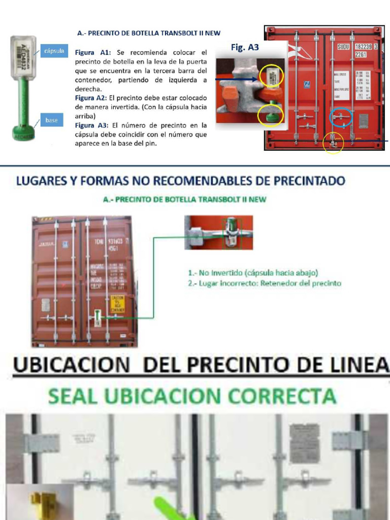 Ubicacion de Precintos | PDF