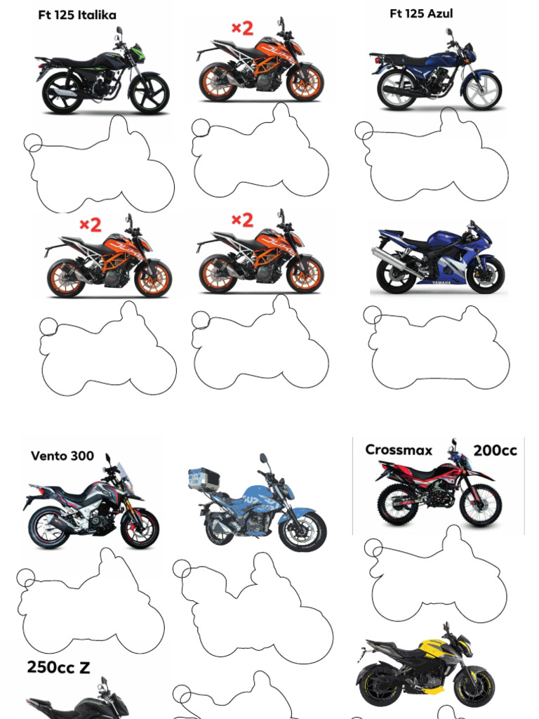 Modelos de Motos | PDF