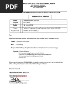Contoh Memo Dalaman | PDF