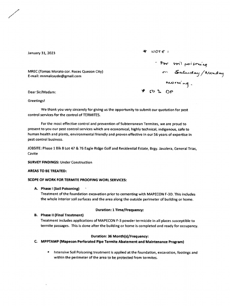 Pest Control | PDF