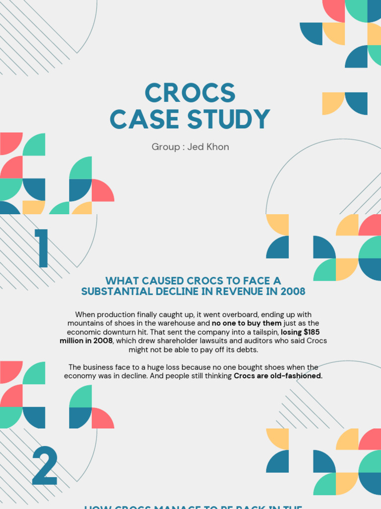 Crocs' Comeback: Marketing and Trends | PDF | Brand | Economies